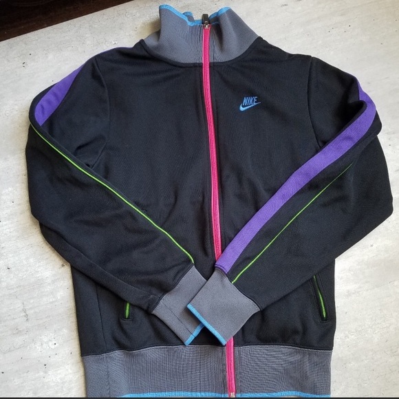 Nike | Jackets & Coats | Multicolor Nike Zip Up Jacket | Poshmark